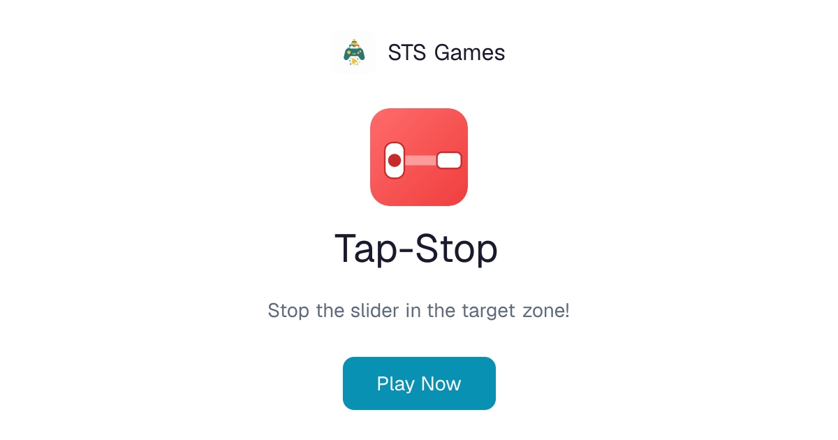 Tap-Stop -- Free Online Arcade Game | STS Games – STS Games